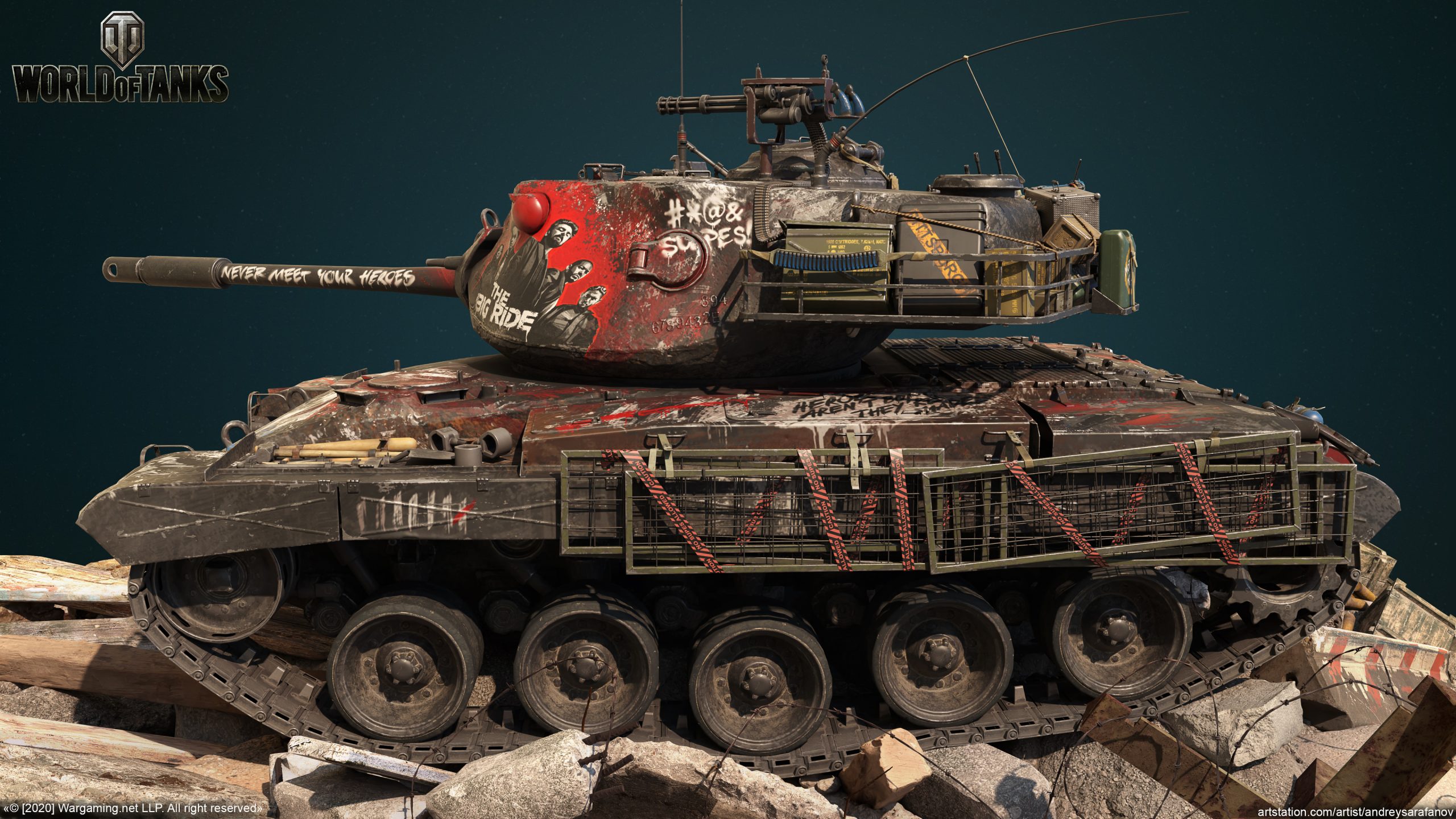 T42 „The Big Ride” Renders - The Armored Patrol