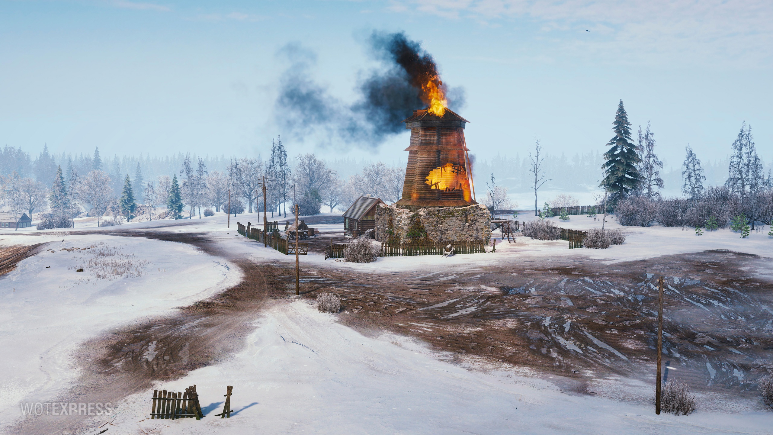 WoT: Screenshots Of Winter Maps for Arcade Cabinet Mode - The Armored ...