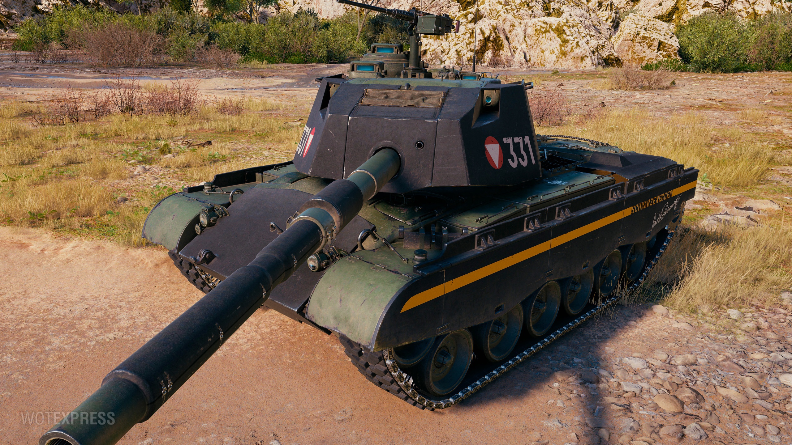 WoT: M47 “Iron Arnie” In-Game Screenshots - The Armored Patrol