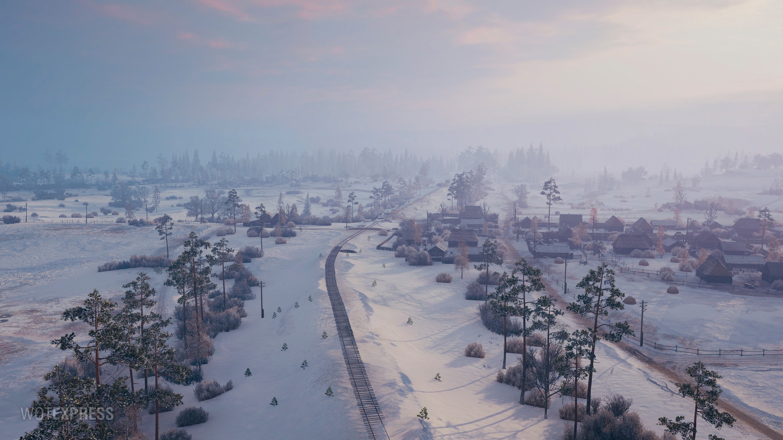 WoT: Screenshots Of Winter Maps for Arcade Cabinet Mode - The Armored ...