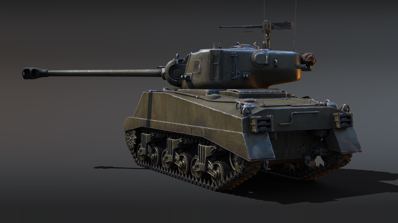 War Thunder: M4/T26 - The Armored Patrol