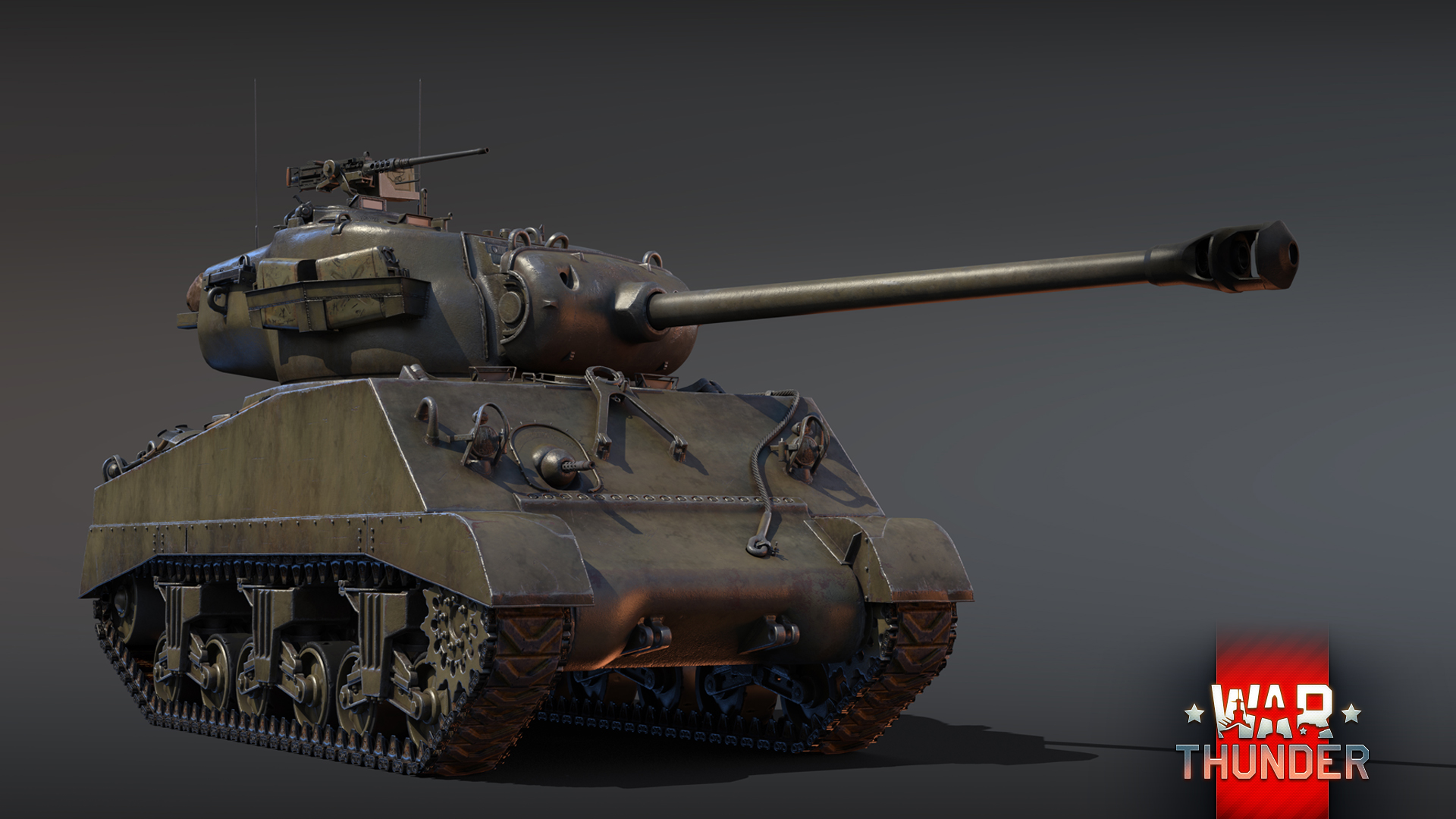 War Thunder: M4/T26 - The Armored Patrol