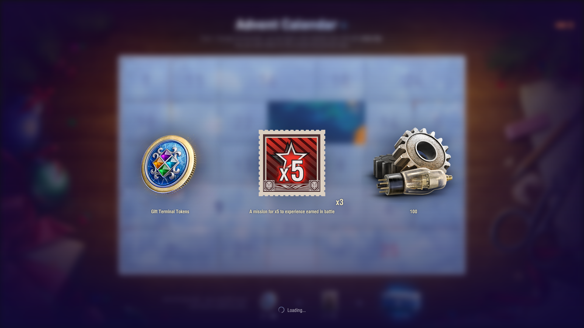 WoT: The Tenth Day of The New Year Calendar - The Armored Patrol
