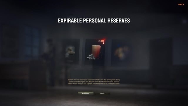 WoT: First Distribution of Expirable Personal Reserves - The Armored Patrol