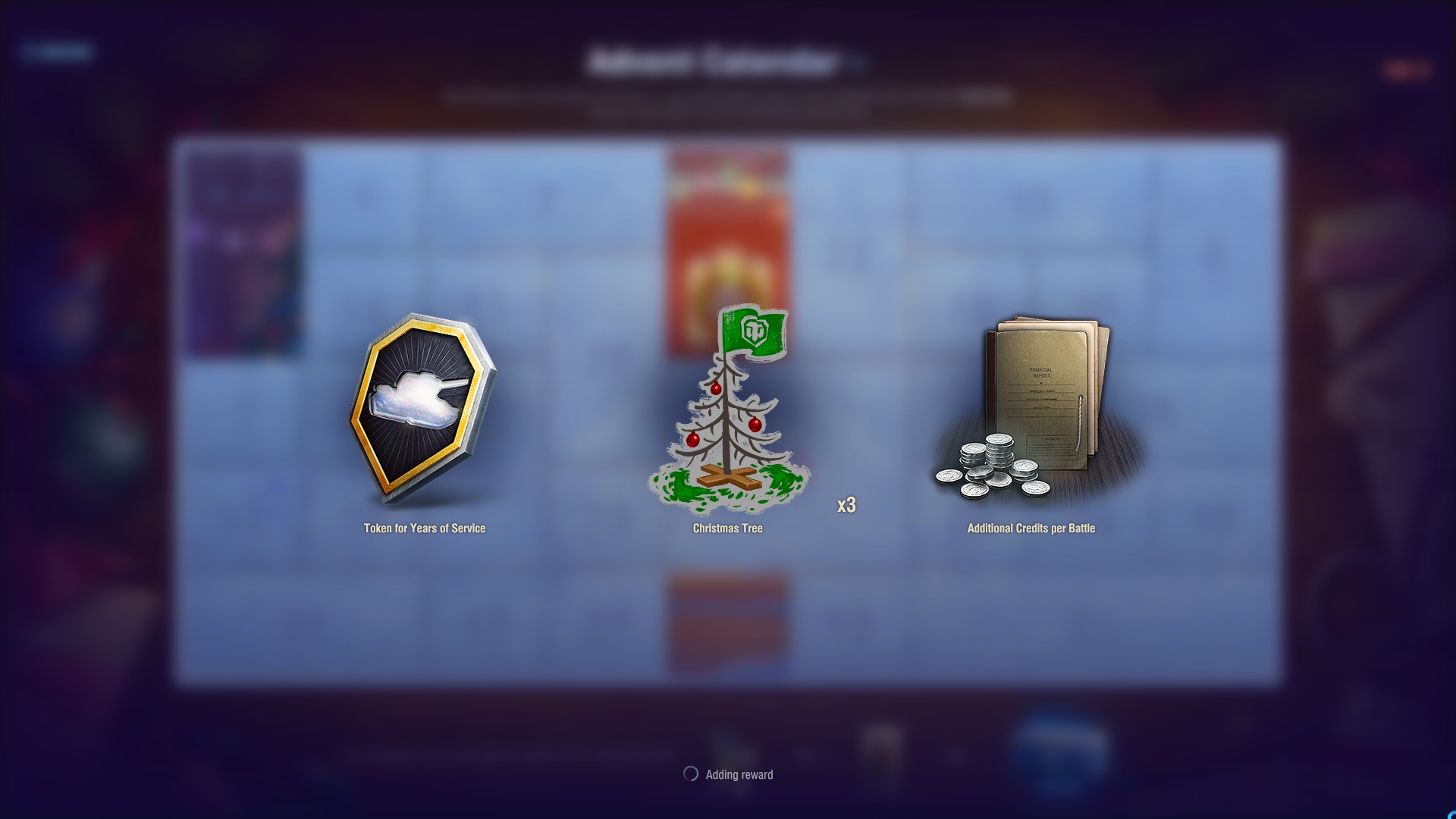 WoT: Day 5 Rewards of the Advent Calendar - The Armored Patrol