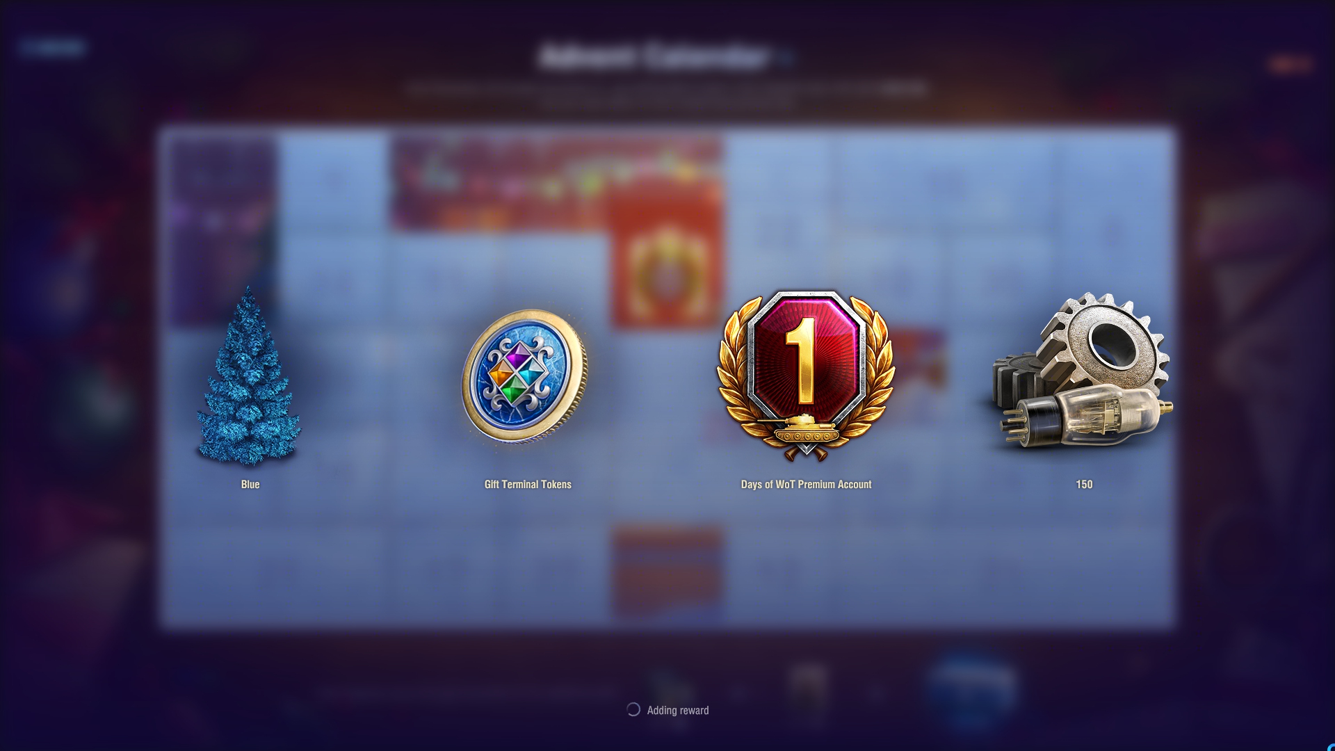 WoT: Day 7 Rewards of the Advent Calendar - The Armored Patrol