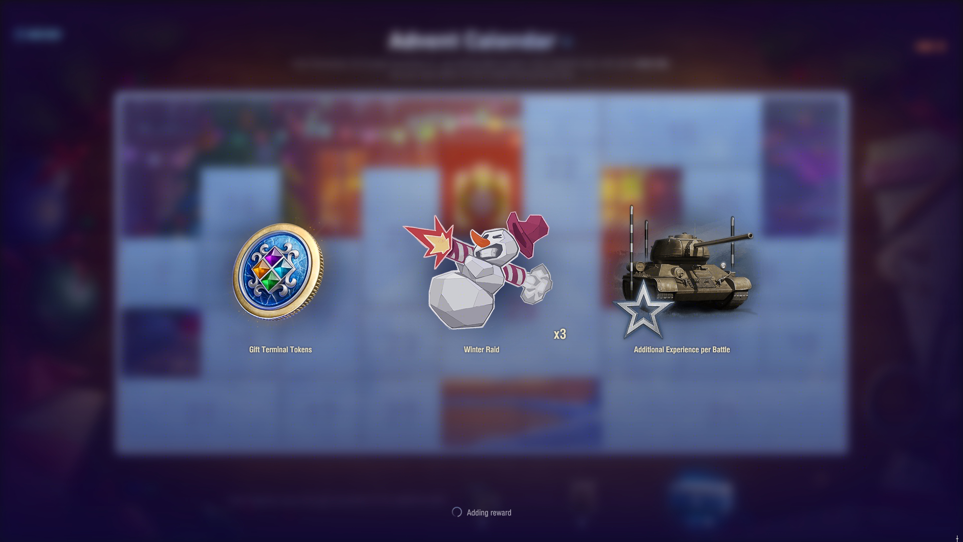 WoT: Day 13 Rewards of the Advent Calendar - The Armored Patrol
