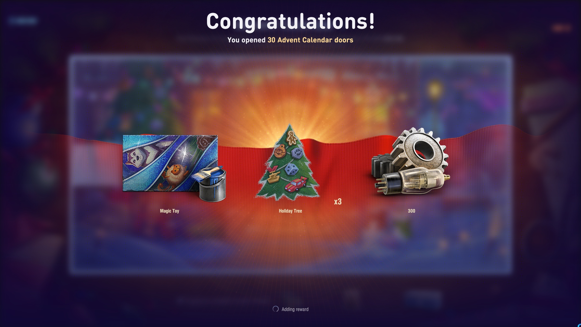 WoT: Day 31 Rewards of the Advent Calendar - The Armored Patrol