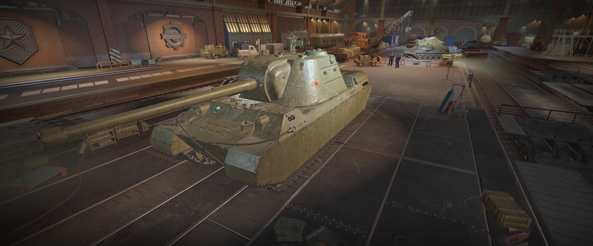 WoT RU: Tier 10 Soviet Super Heavy Tank “TET-100 (T)” Detailed Stats ...