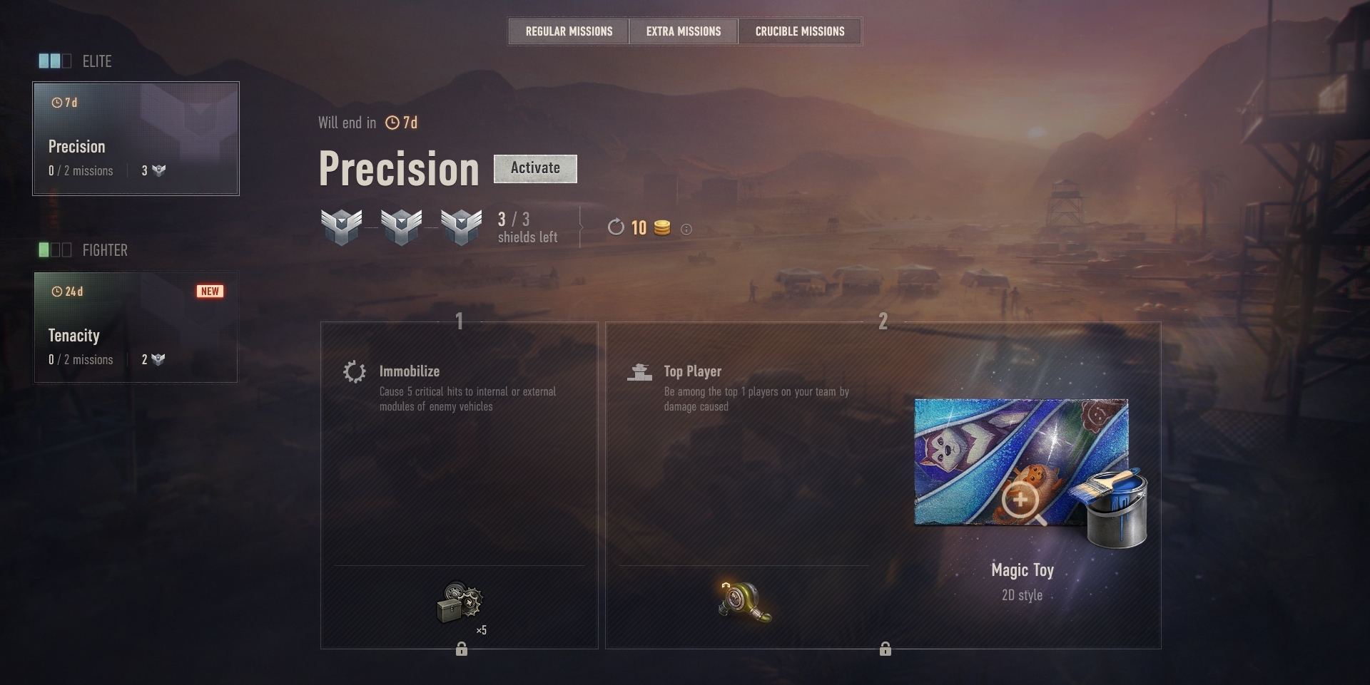 WoT: “Crucible” Missions (Main Feature of Update 2.3.1) - The Armored ...